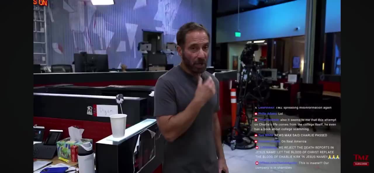 TMZ Staffers Cheer & Laugh as Charlie Kirk's Death Announced