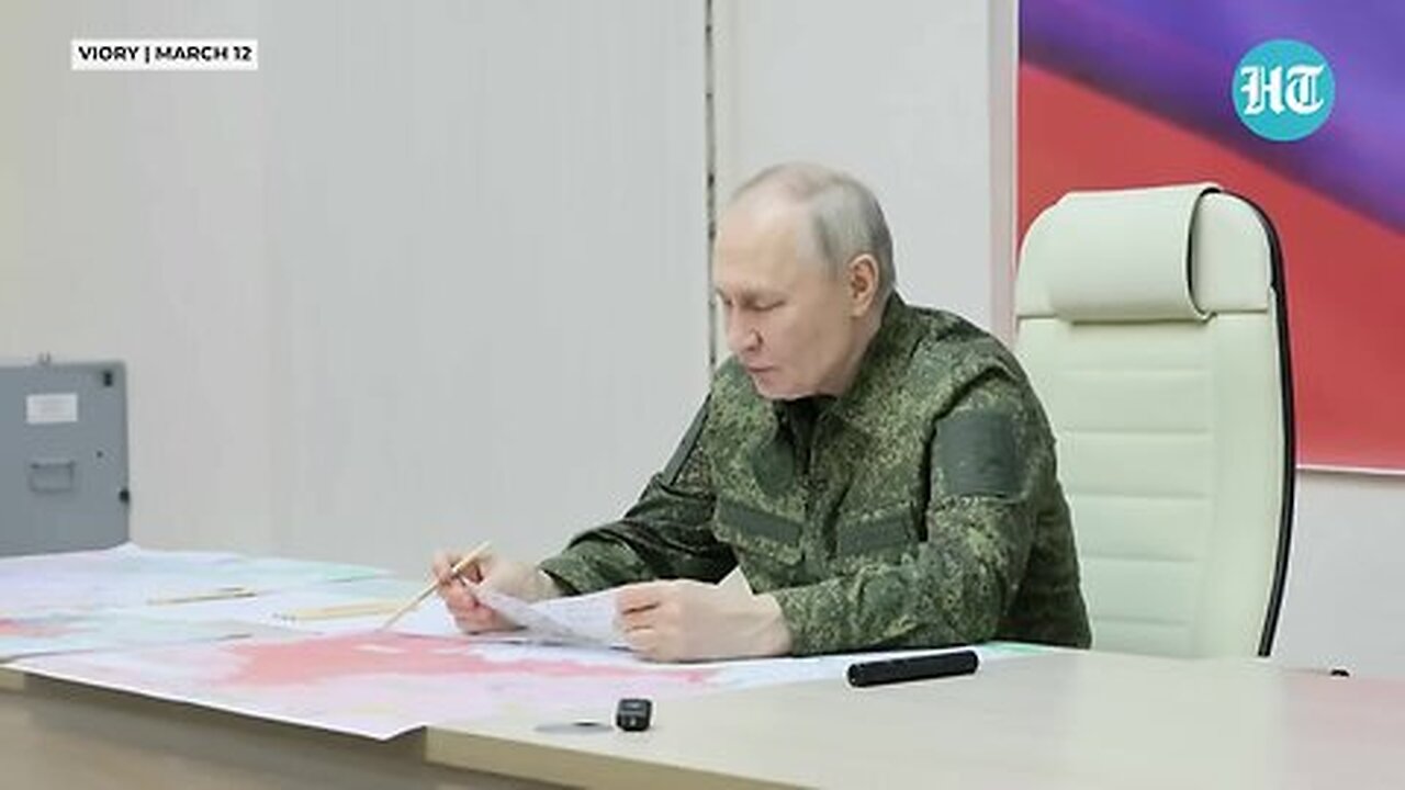 Putin Wears Army Uniform, Gives Huge New War Order In 1st Kursk Border ...