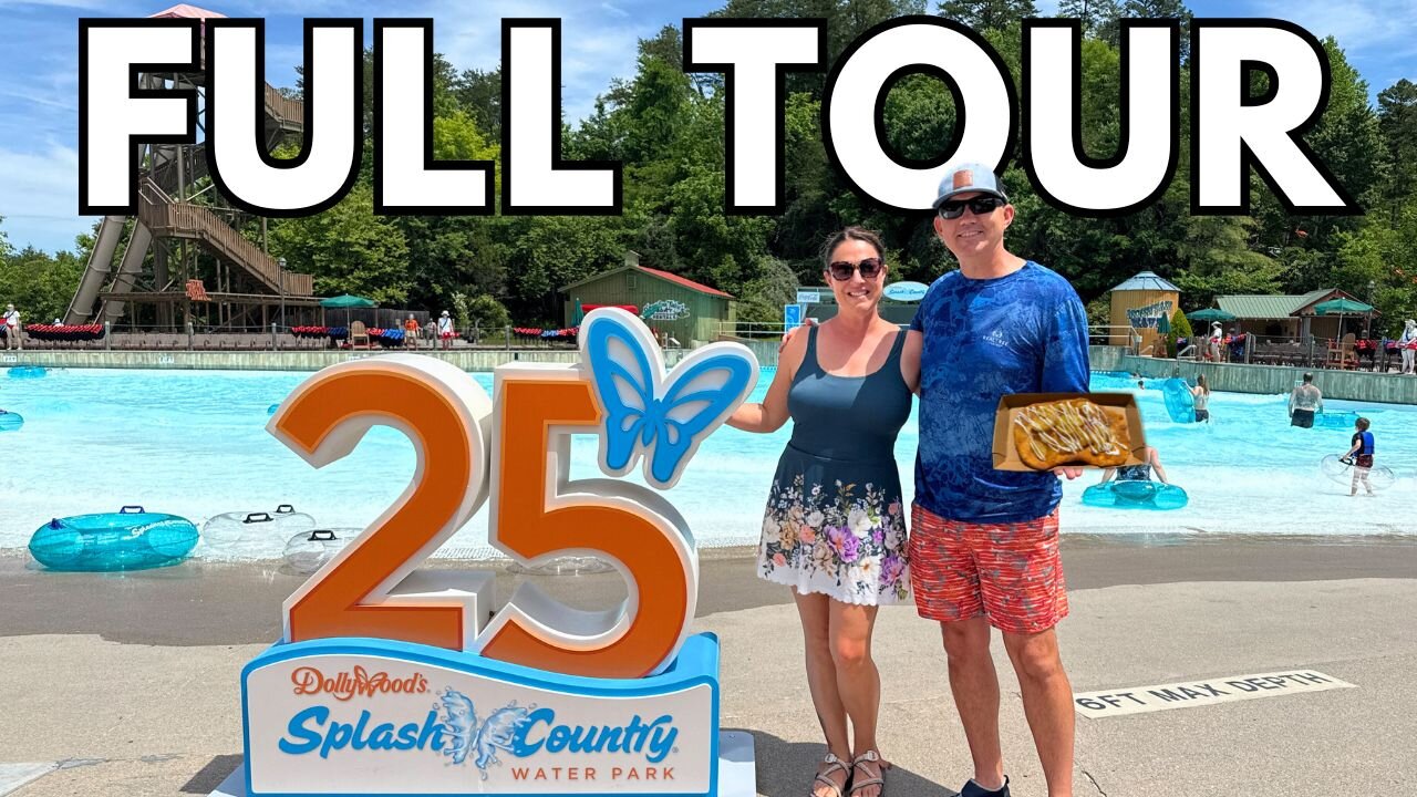 Dollywood's Splash Country Waterpark Tour | NEW 2025 Food & Merch!