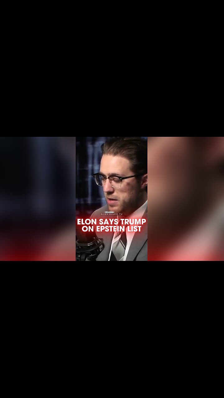 Chase Geiser: Elon Musk says Trump is on The Epstein Client List - 6/5/25