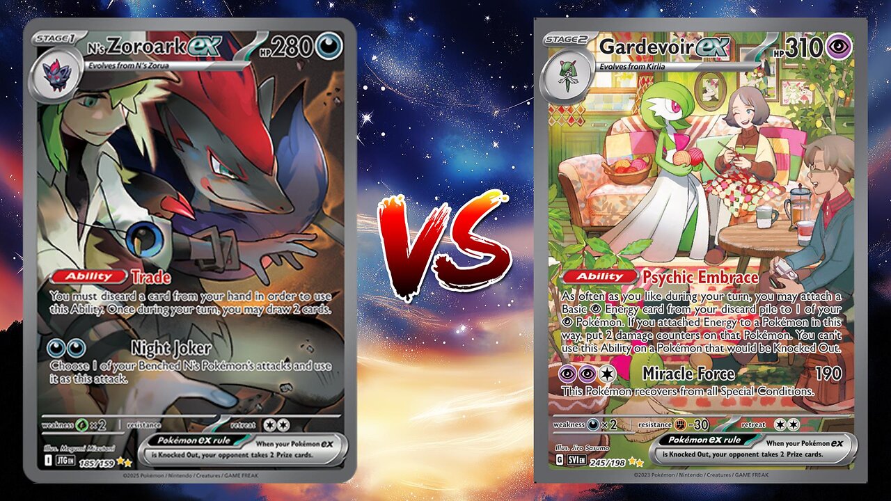Pokemon TCG Live N's Zoroark EX VS Gardevoir EX!!