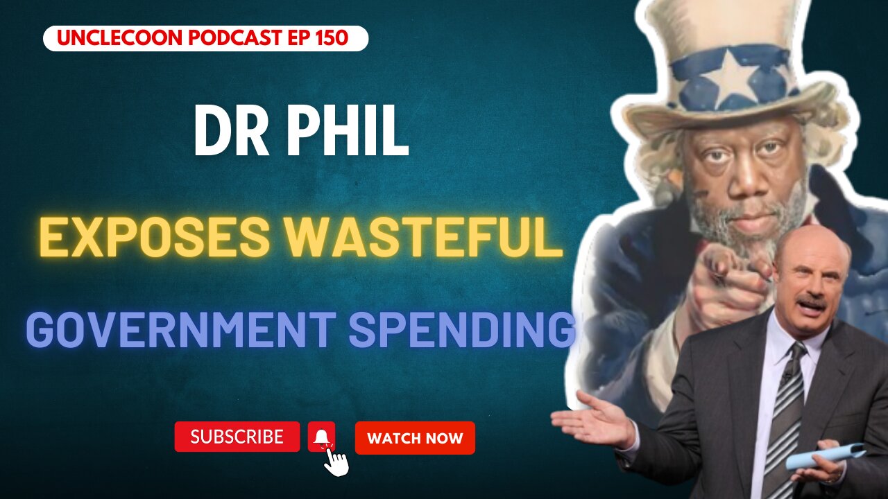 Dr. Phil exposes the waste of government spending | Dr. Phil Uncovers ...