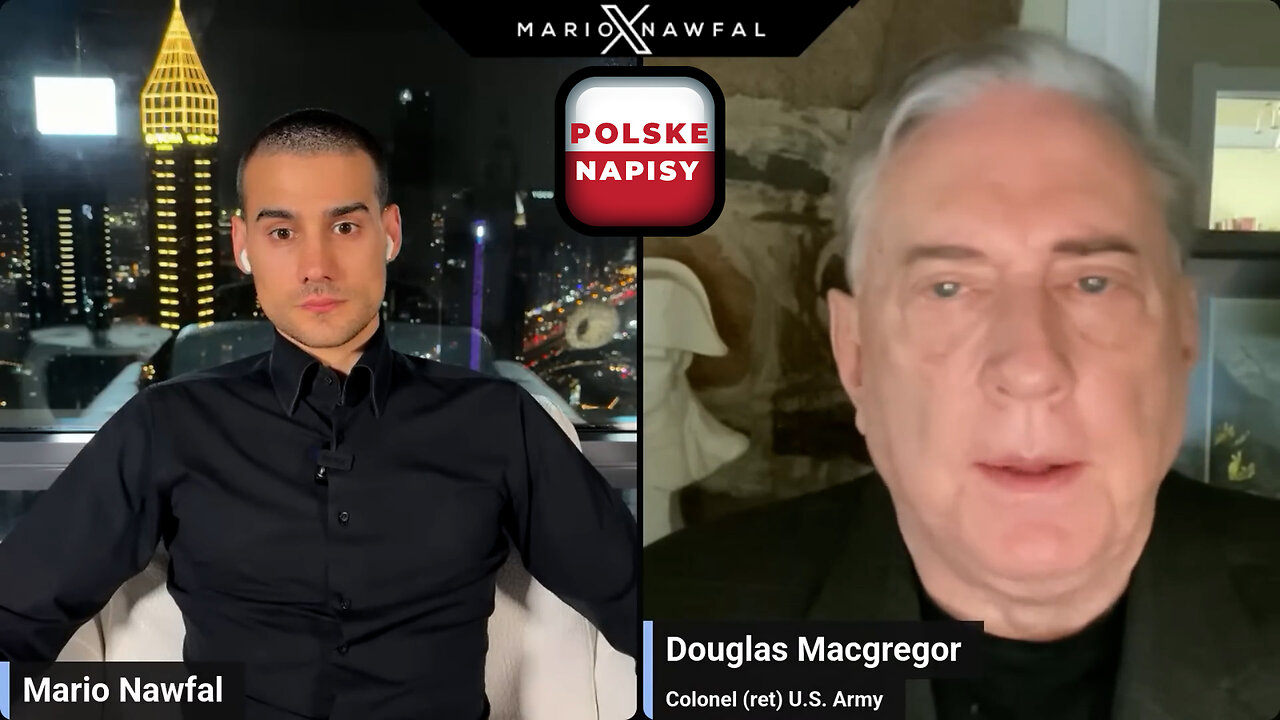 Płk Douglas Macgregor | Geopolityczne realia: Ukraina, NATO i Rosja ...