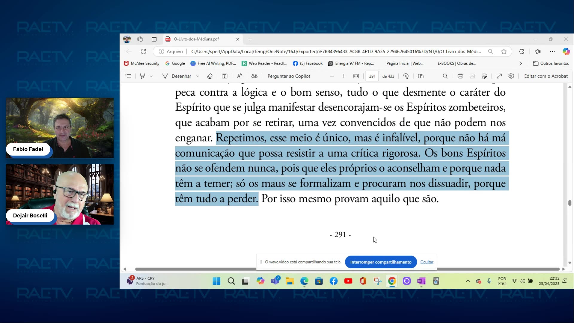 #233 O Livro dos Médiuns-Identidade dos Espíritos 5ª parte com André ...