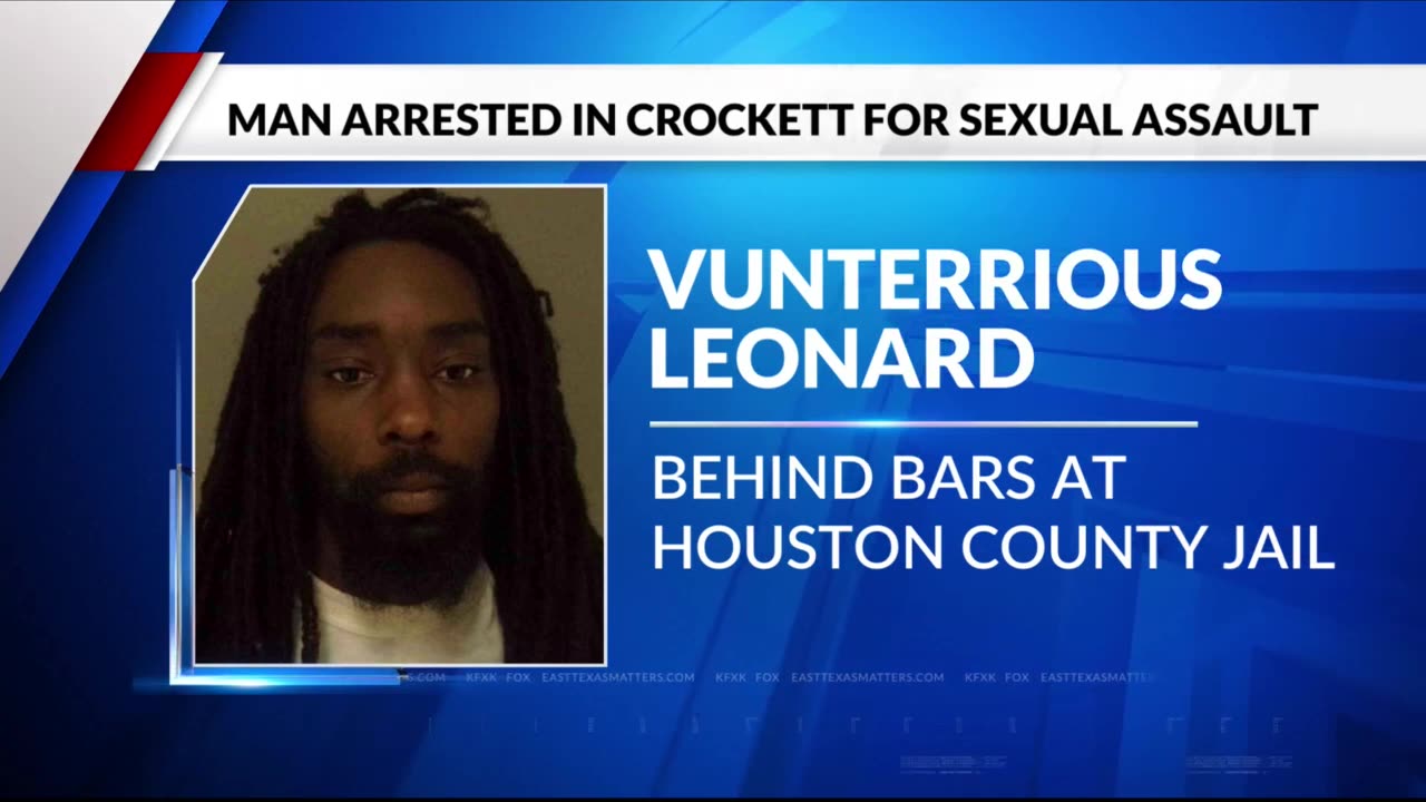 Crockett Police arrest black man wanted for sexual assault of a child