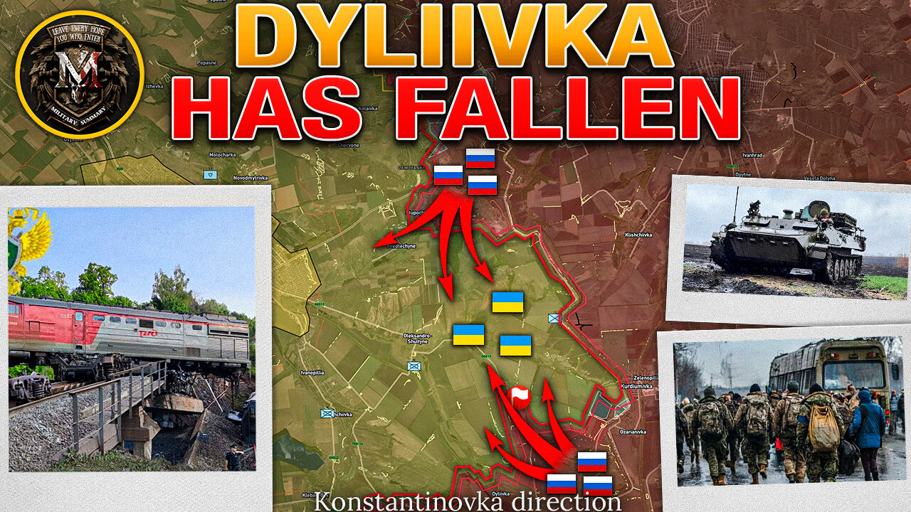 Russian Logistics Collapse in the Advance Zone🚨Northern Dyliivka ...