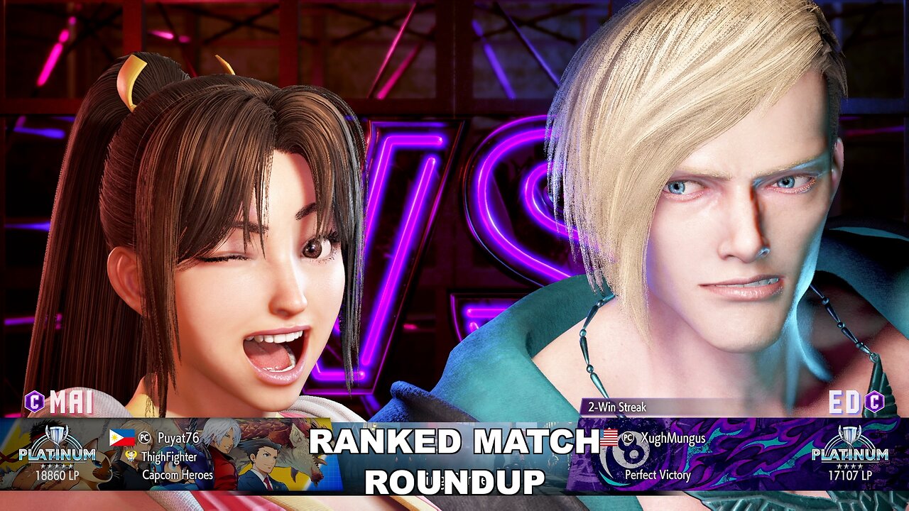 Kuya Kalbo SF6 Ranked Match Roundup. Mai Platinum [Hori Fight Stick]