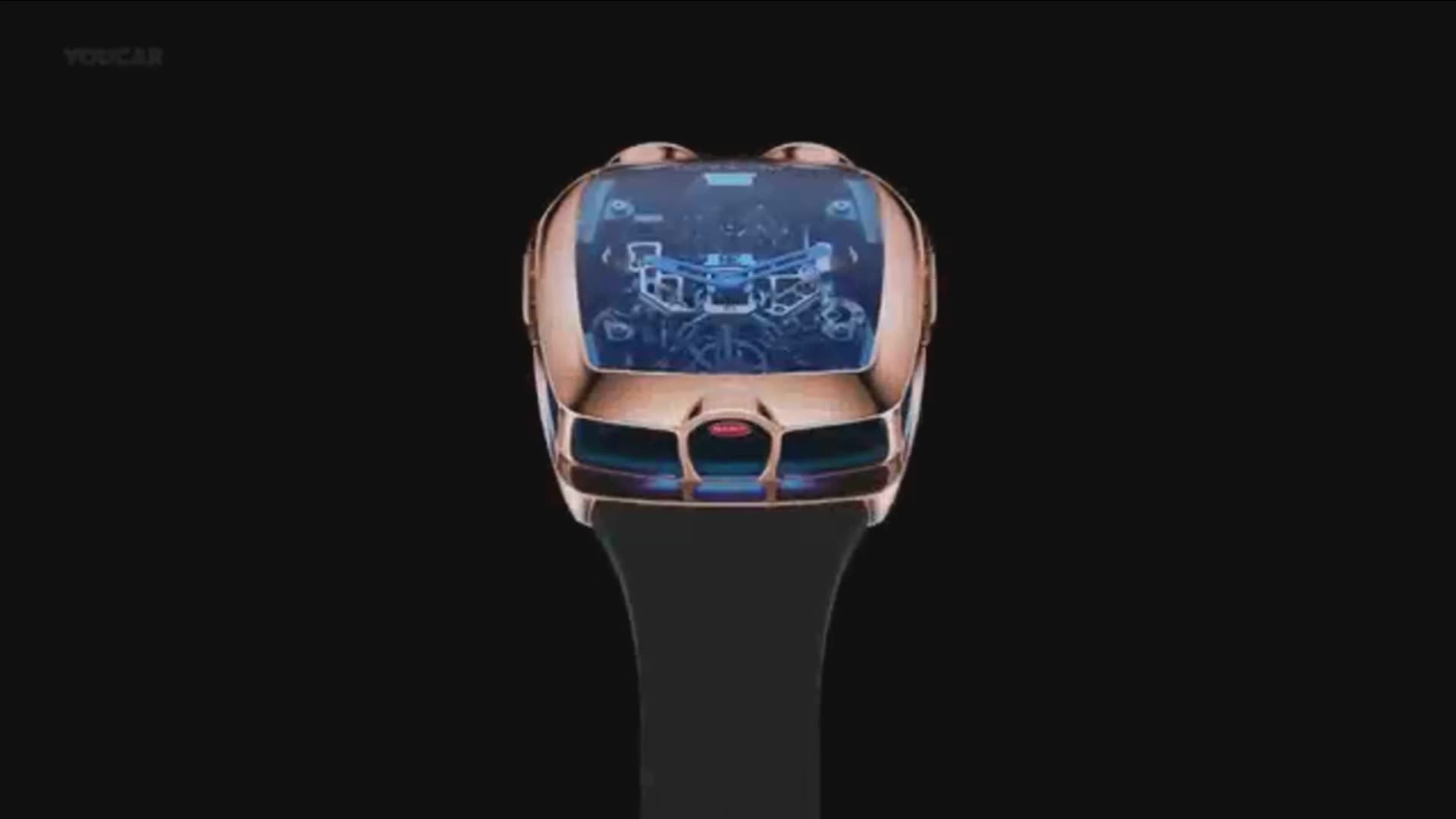 Mini W16 Engine in a Watch? Bugatti Chiron Timepiece Revealed!