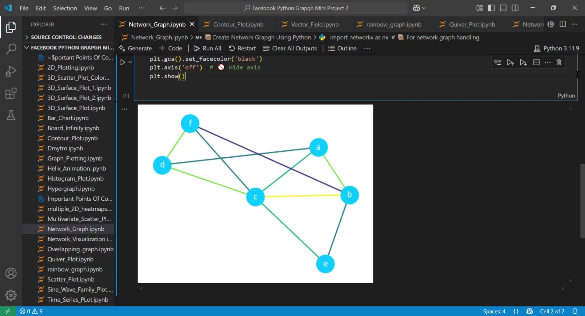 Create Dynamic Network Graphs with Python | Matplotlib Tu...