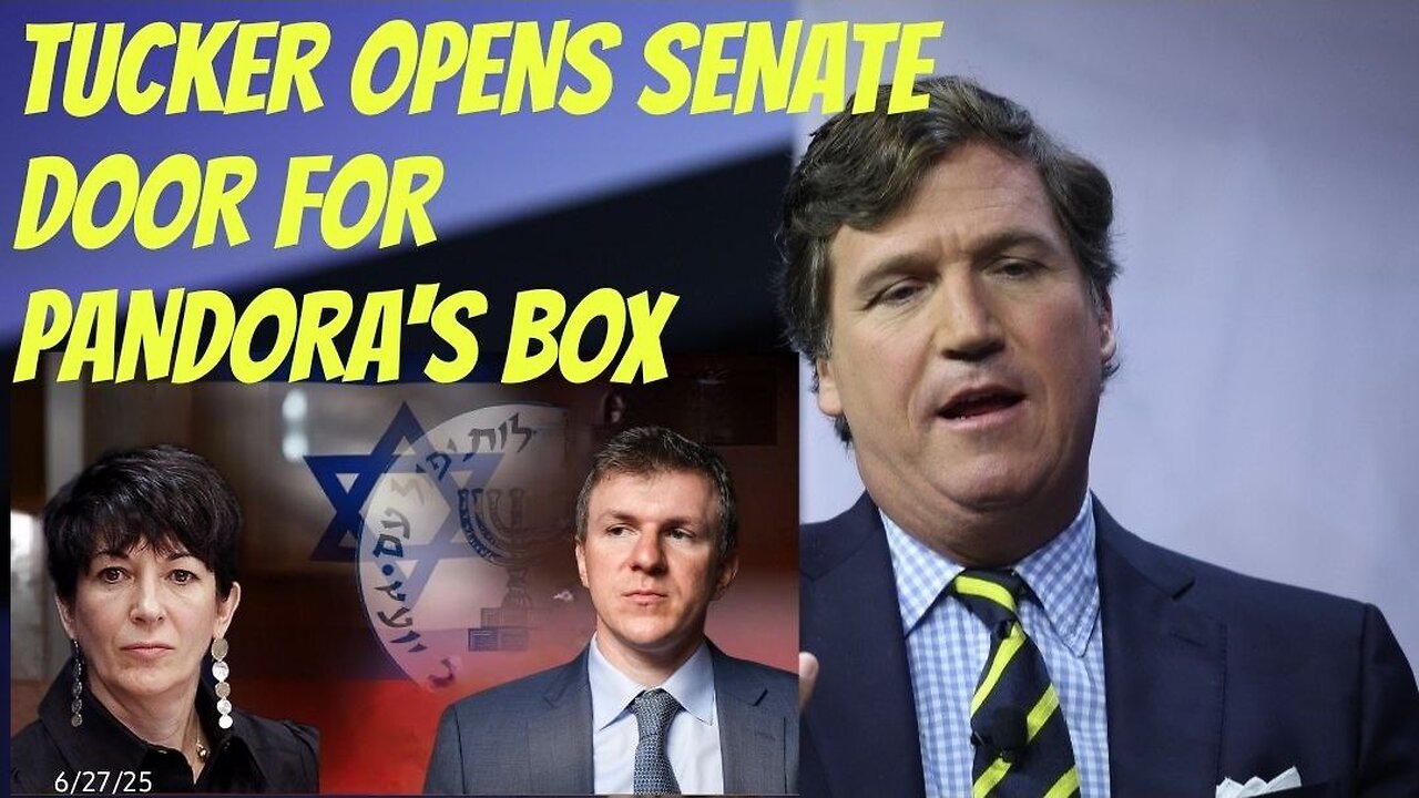 TUCKER OPENS SENATE DOOR FOR PANDORA’S BOX - 6/27/25