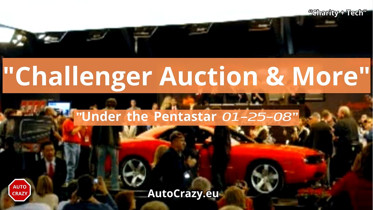 Challenger Auction, Charity Preview & Mopar Highlights | Under the ...