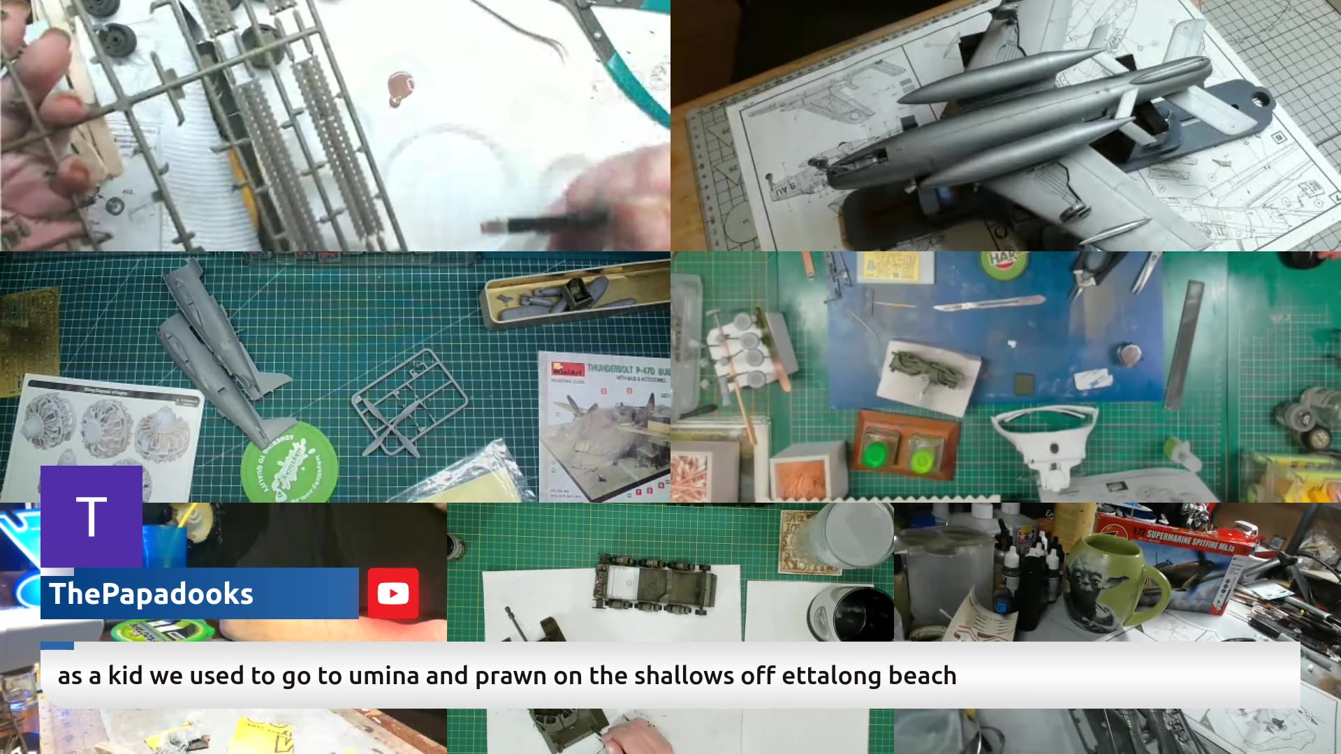 2 Aussies, a Pom, a Jock, a Taffy and a Swede! Makers Mojo! #Hobby #airfix #Tamiya