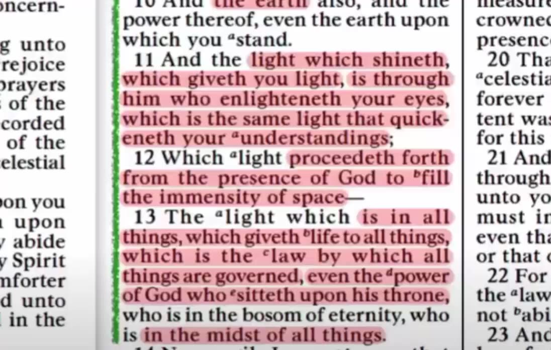 God the Father and the Light of Christ - Light of Truth - In and ...