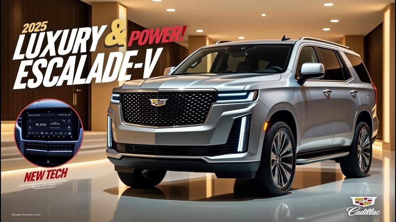 2025 Cadillac Escalade V FULL REVIEW The Ultimate Luxury Performance ...