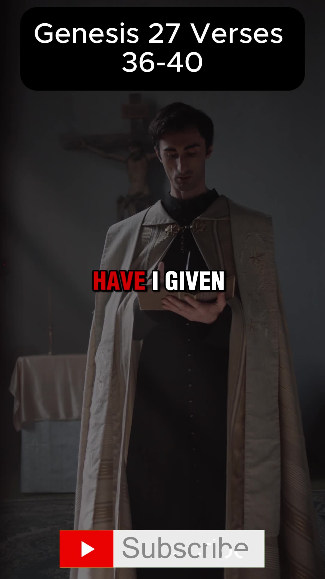 🔴 Genesis 27 – Verses 36-40 - Jacob Deceives Isaac and Steals the Blessing