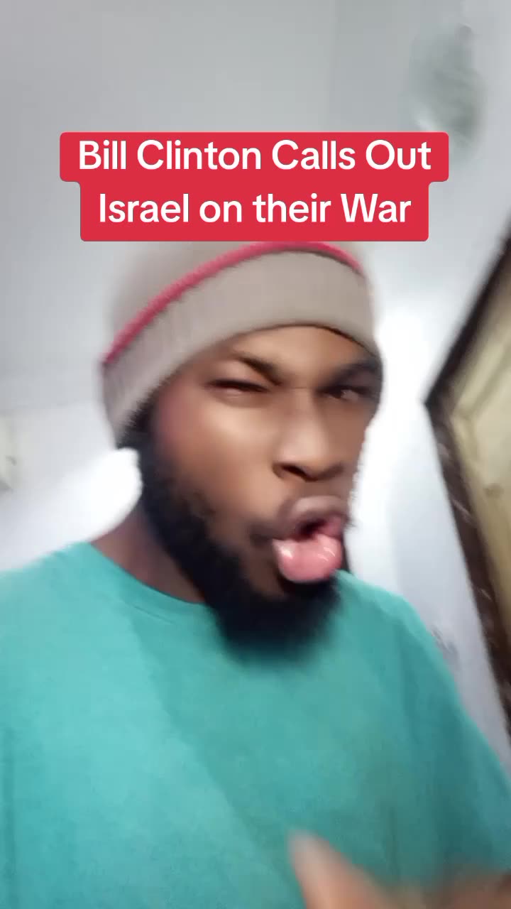 Bill Clinton calls out Trump on Israel Iran war