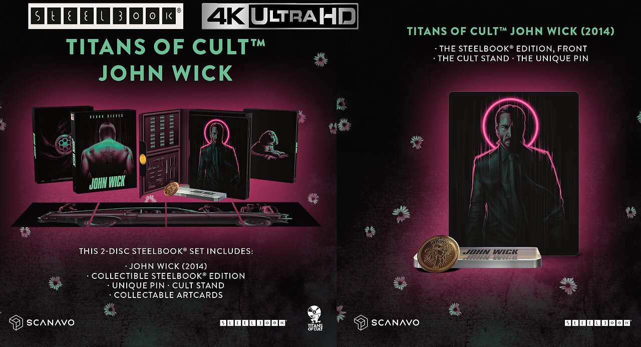 John Wick [10th Anniversary Titans of Cult 4K Ultra HD UK Release]