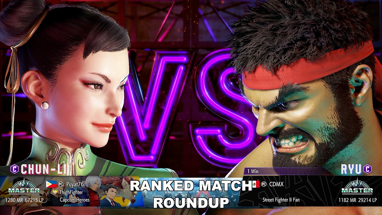 Kuya Kalbo SF6 Ranked Match Roundup. Chun Li Master Rank [Hori Fight Stick]