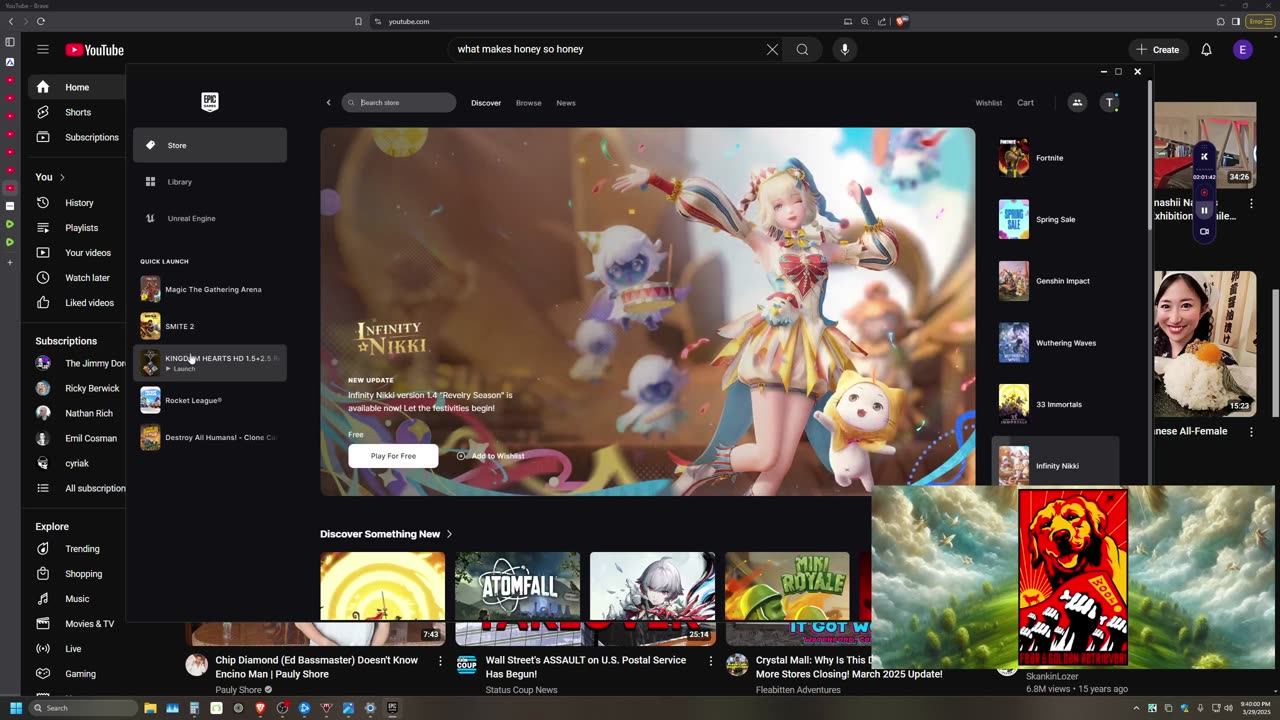 Reacting to YouTube, Playing Games, Talking Whatever: Say Hello