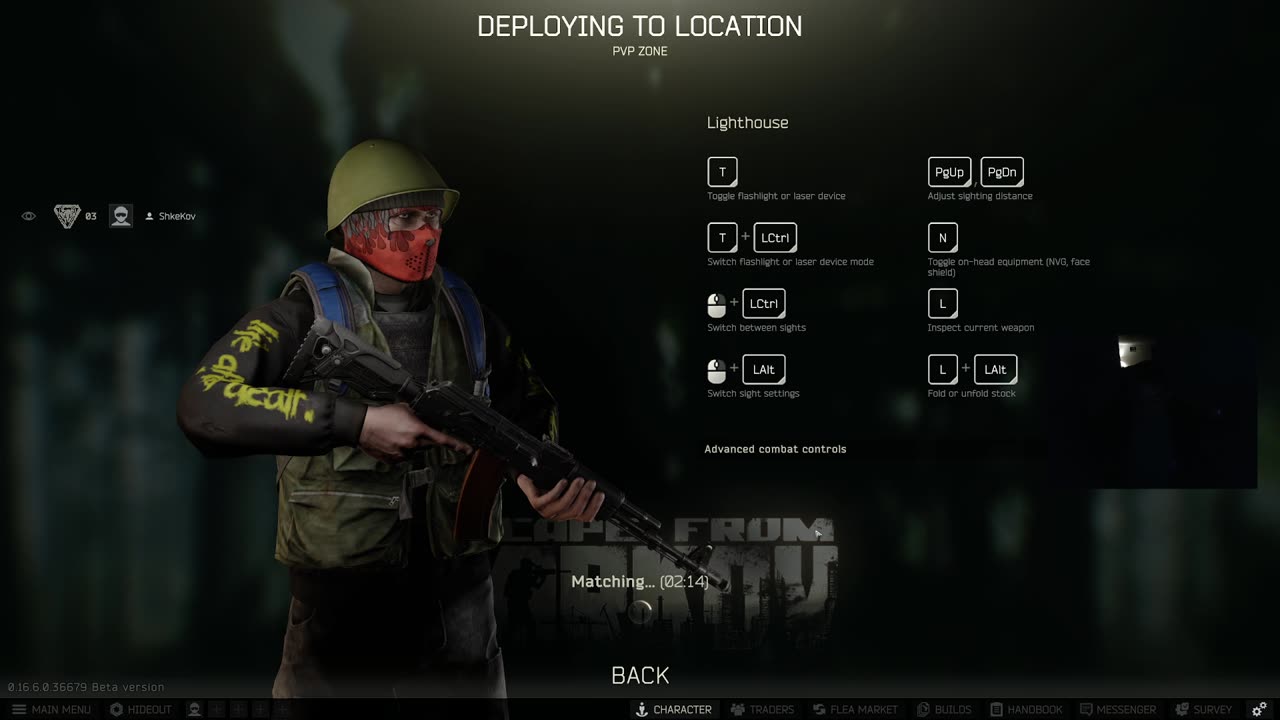 Learning Tarkov / Scav Runs