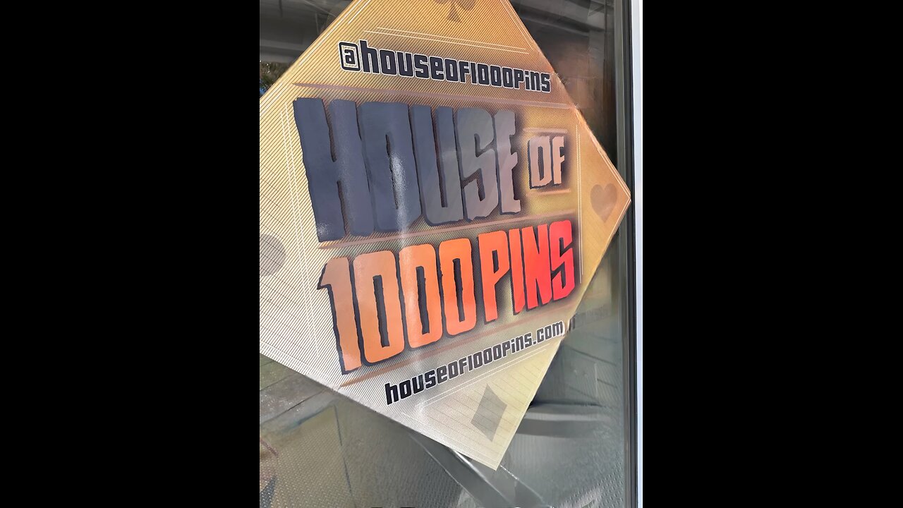 House of 1000 Pins at Container Park in Las Vegas Nevada #915collectors