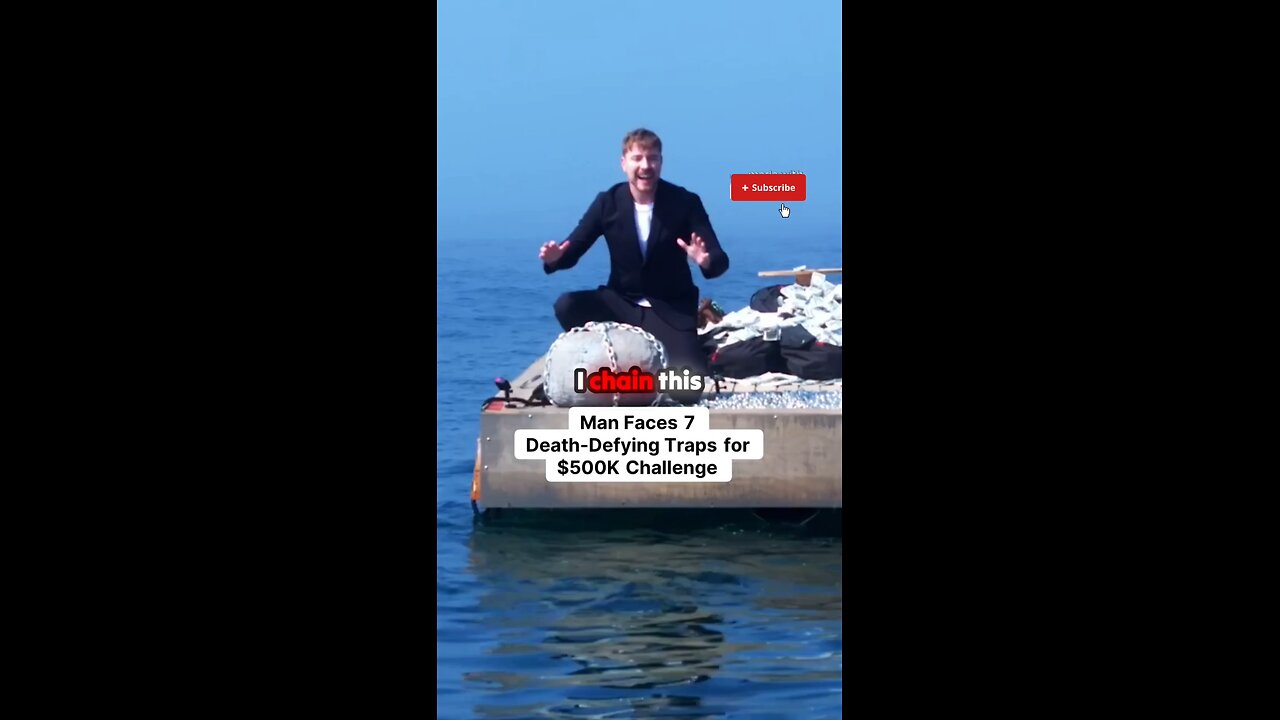 Man Faces 7 Death-Defying Traps for $500K Challenge