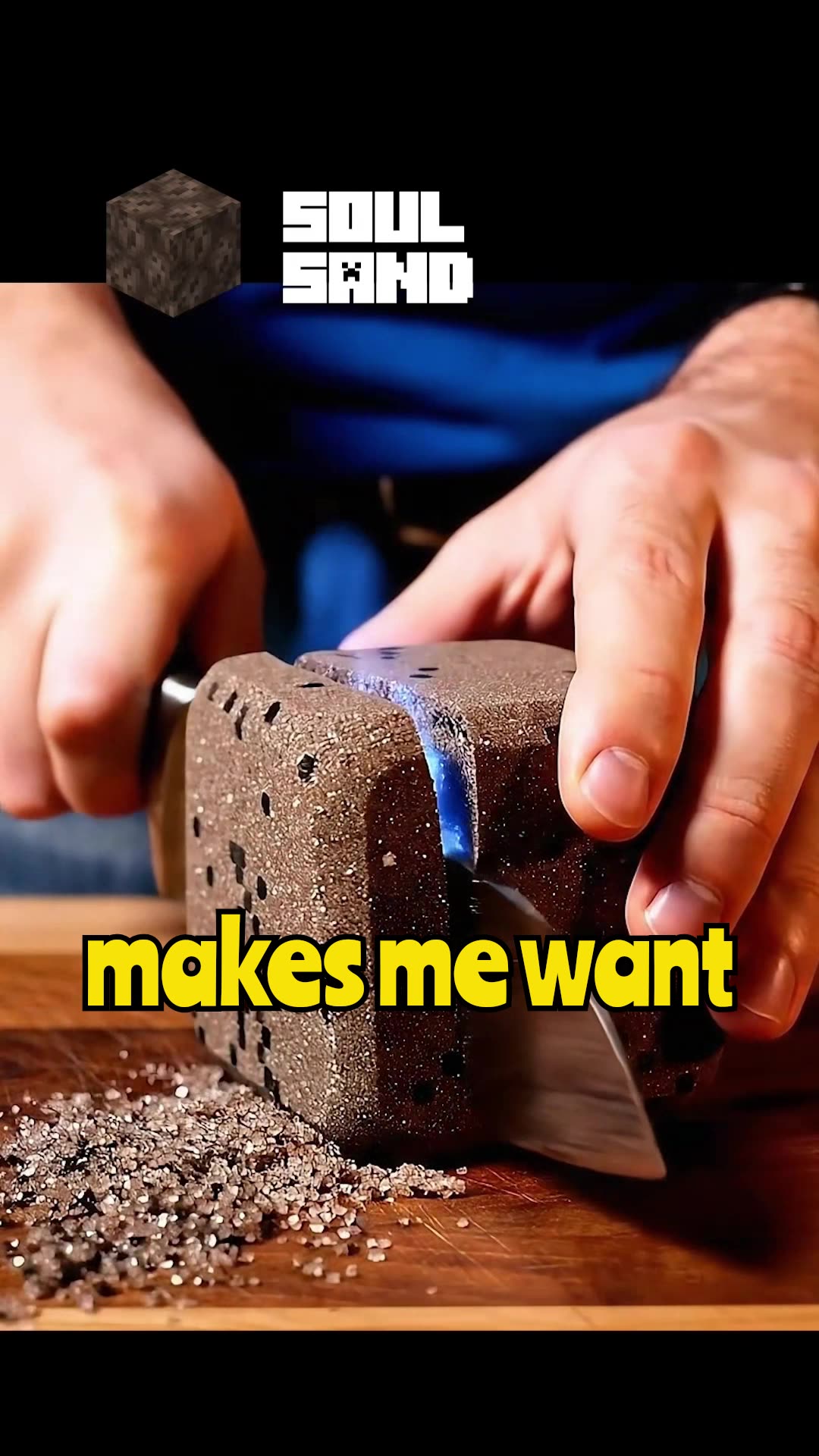 Cutting Minecraft Blocks in Real Life?! 🧱 ️ Looks Too Real to Be Fake # ...