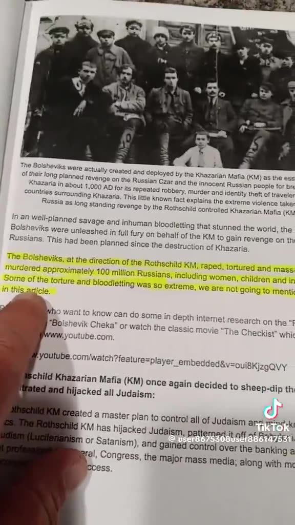 Hidden history of the incredibly evil Khazarian Mafia