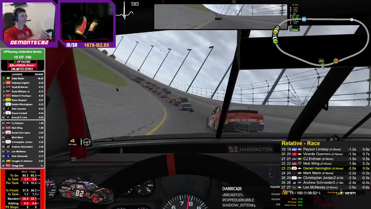 OP Racing Unlimited Series - Xfinity @ Daytona '08