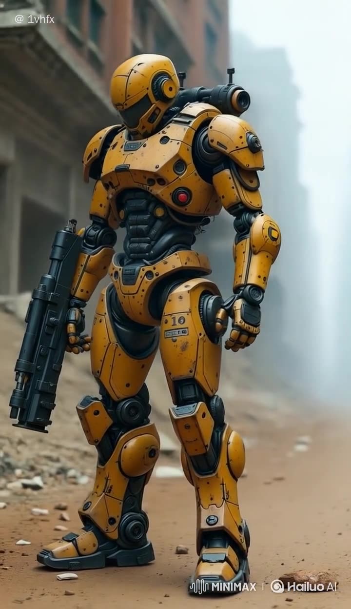 Steel Sentinel: March Through the Ruins