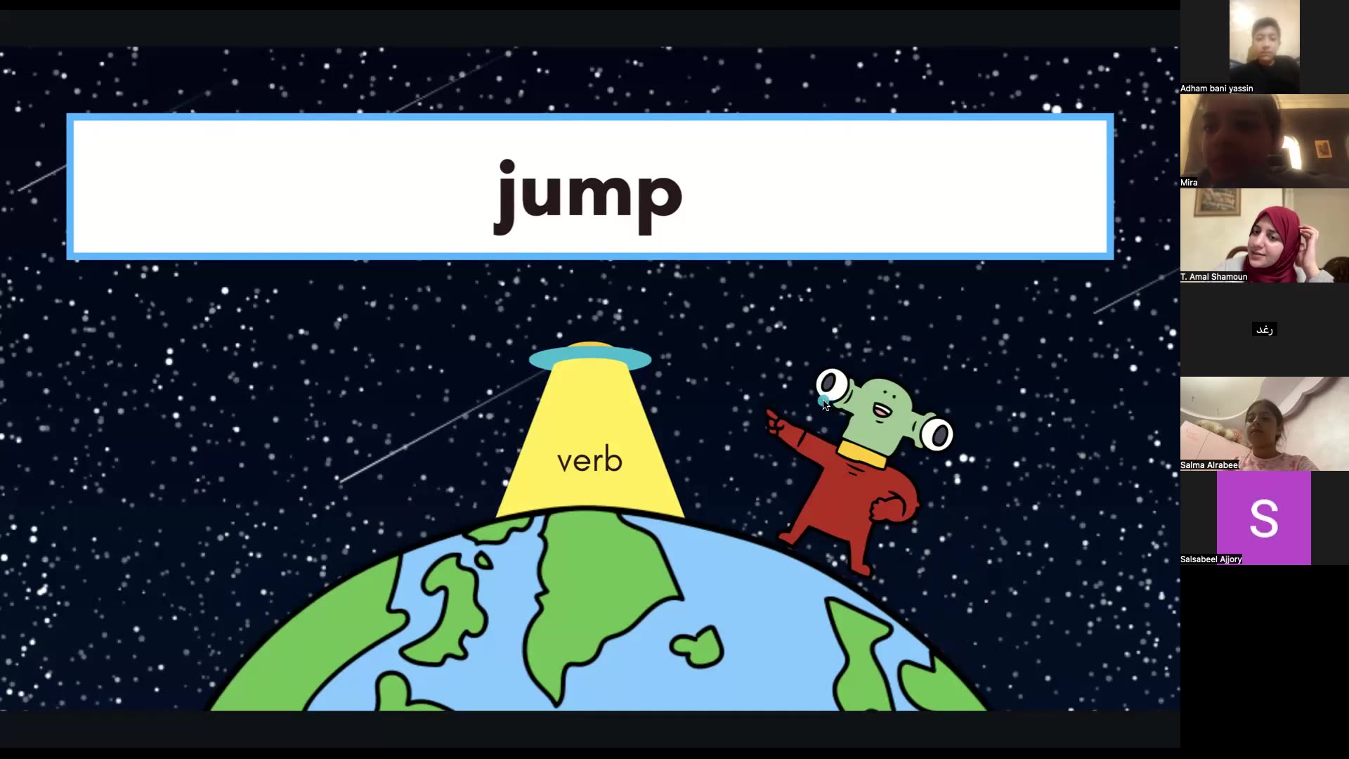 Parts of speech (Noun , Verb , Adjective) Part 2 Class (3)