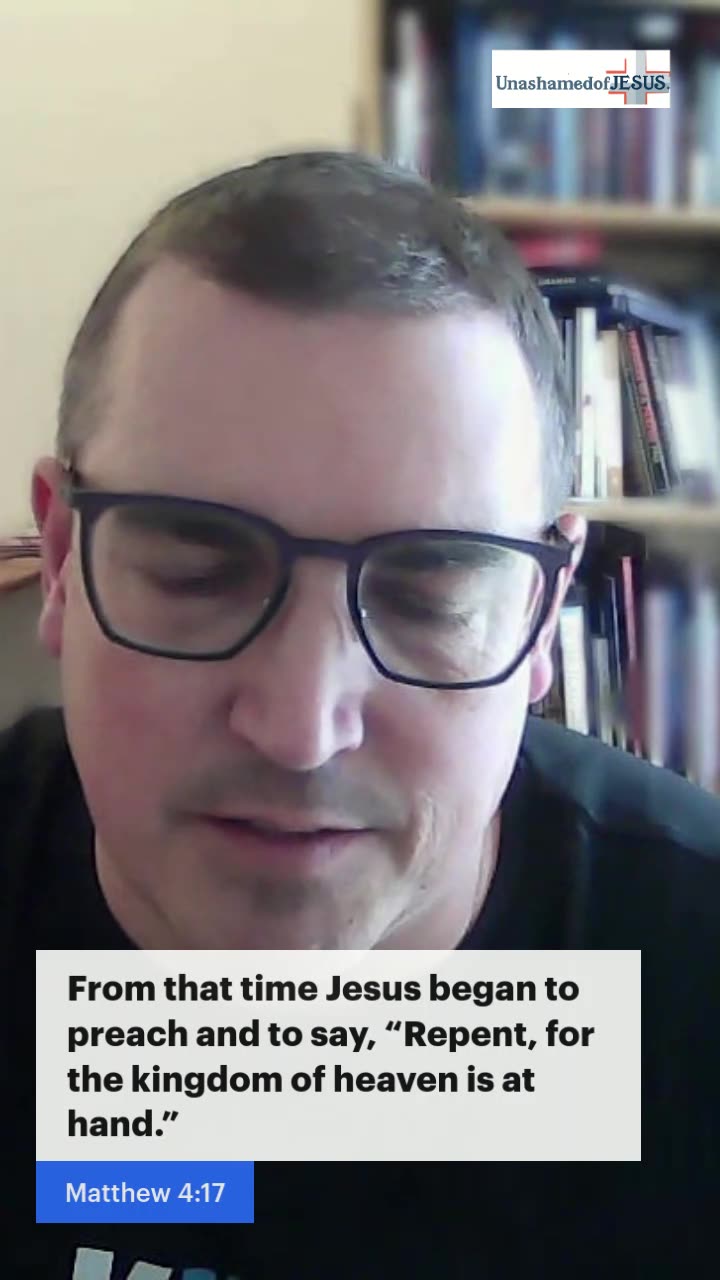 Jesus said REPENT! Matthew 4:17 #shorts #jesus #bible