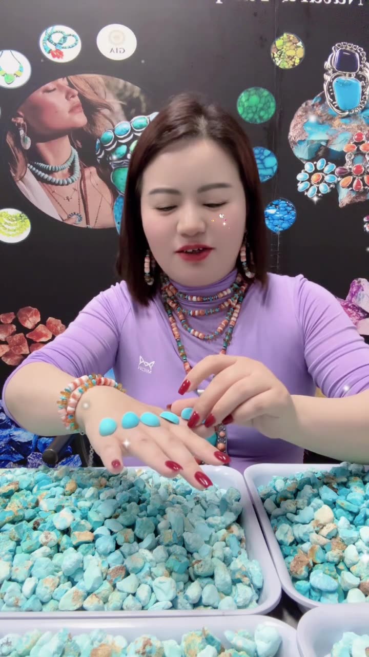 250522-14 The Original Turquoise Rough: Unveil Geological Wonders with ...