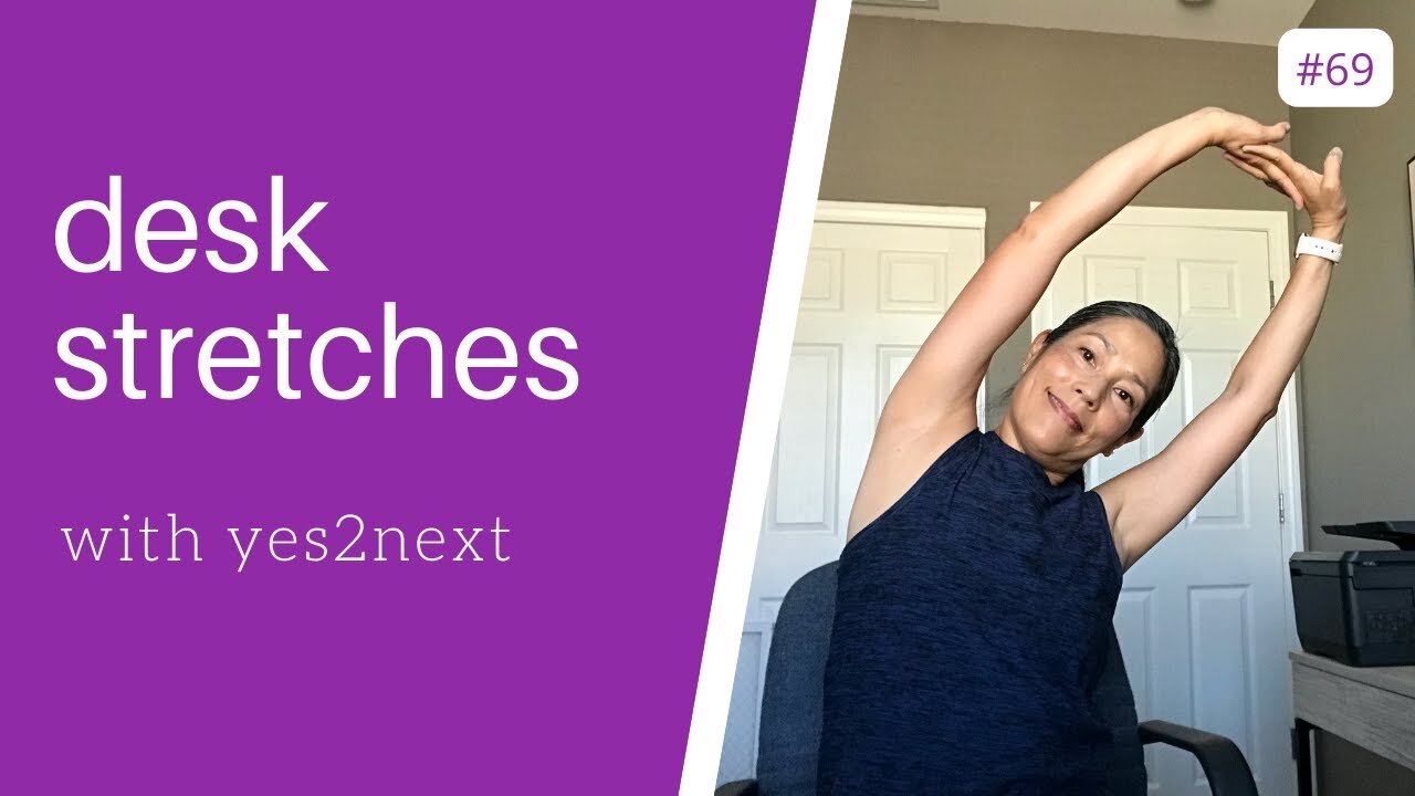 10 Desk Stretches for Neck, Shoulders, Back, Legs and Feet