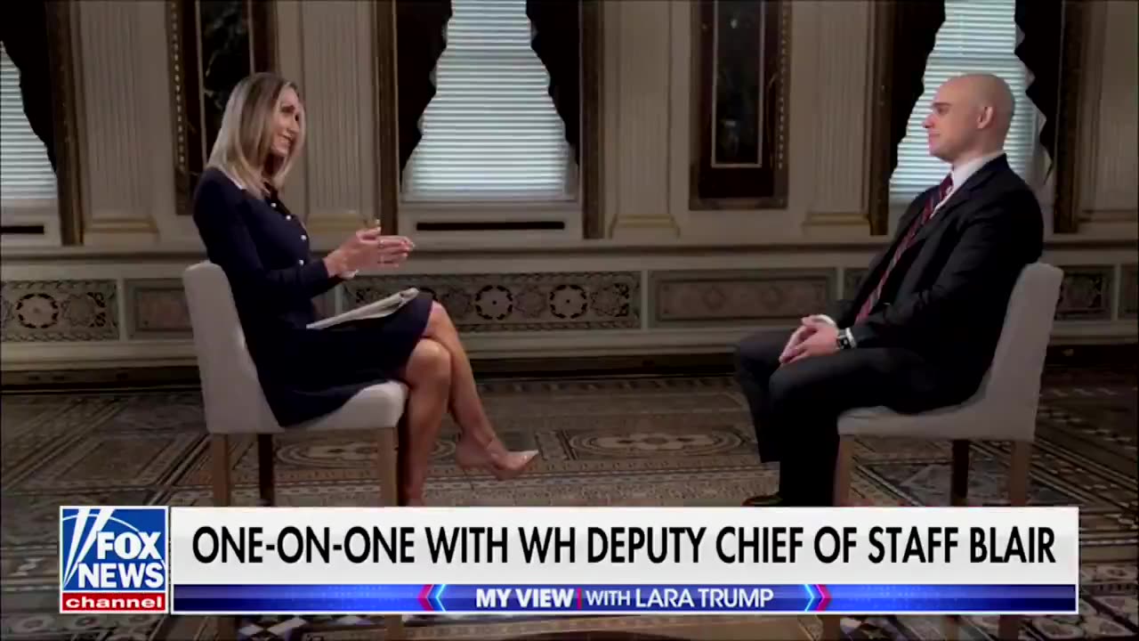 White House Deputy Chief of Staff James Blair sat down with Lara Trump