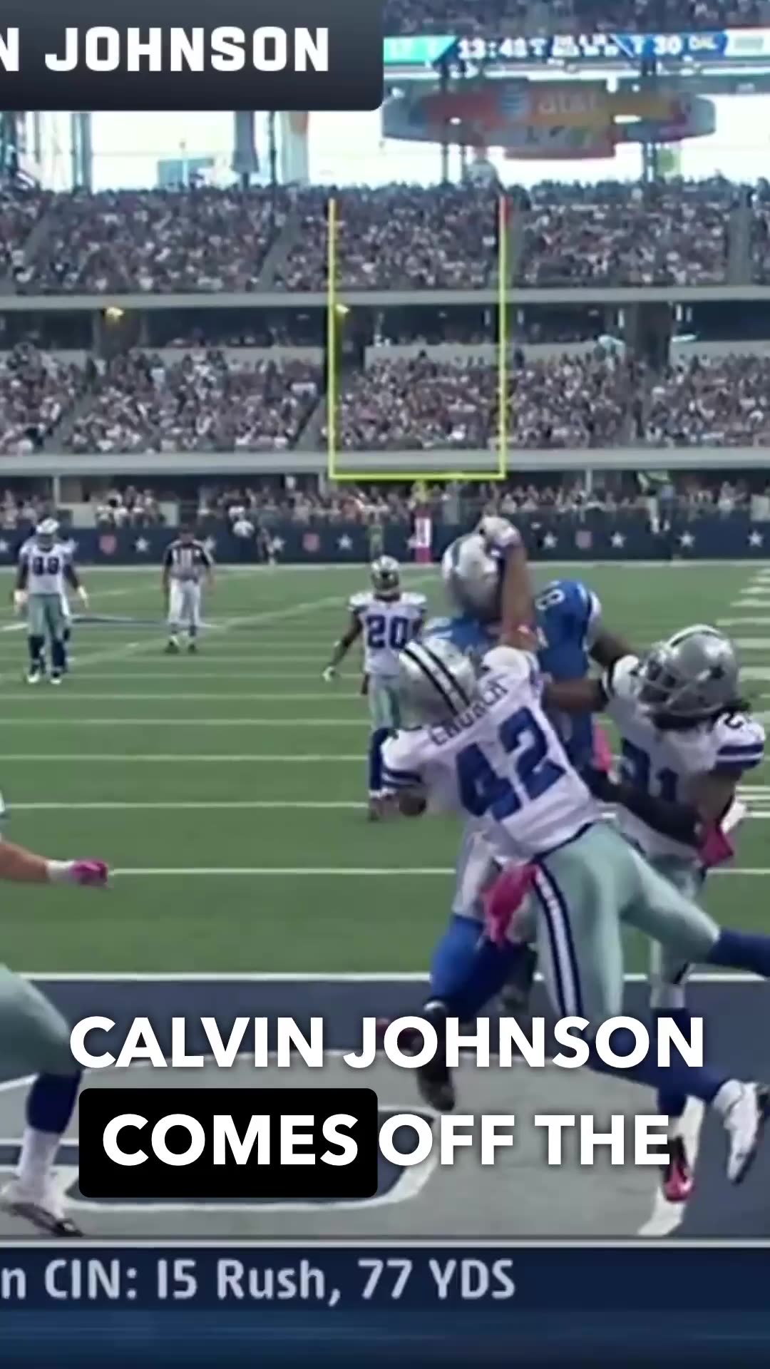 Calvin Johnson's Unbelievable Touchdown Catch