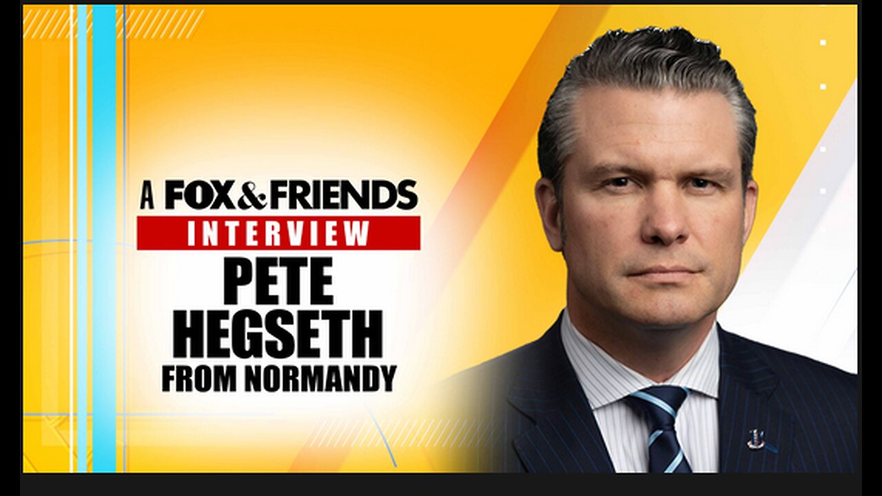 A Fox & Friends Interview with Pete Hegseth | 6/06/2025