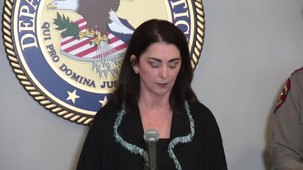 Acting U.S. Attorney Nancy Larson announces attempted murder charges against ten individuals