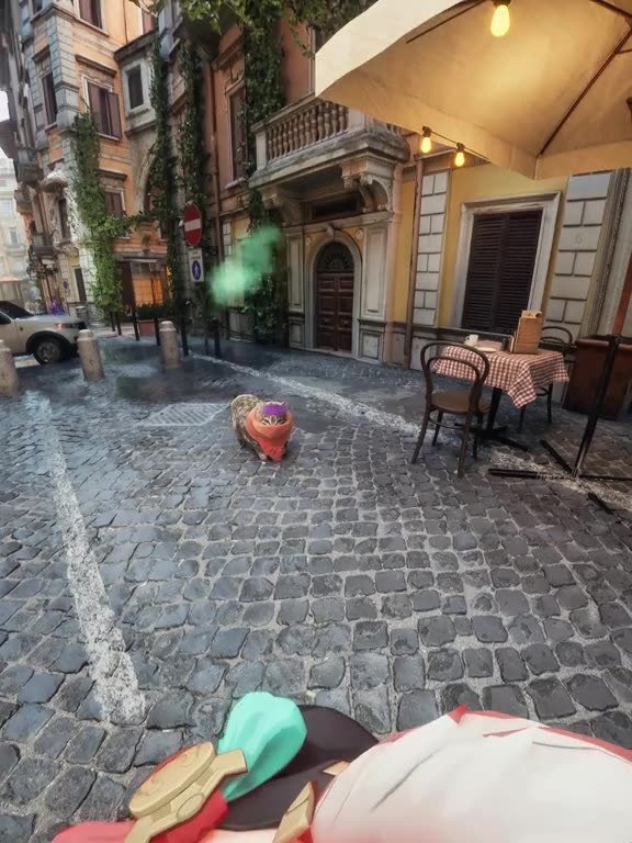 The Fantasy World of Oiiai Cat #oiiaiiooiiai #memes #genshin