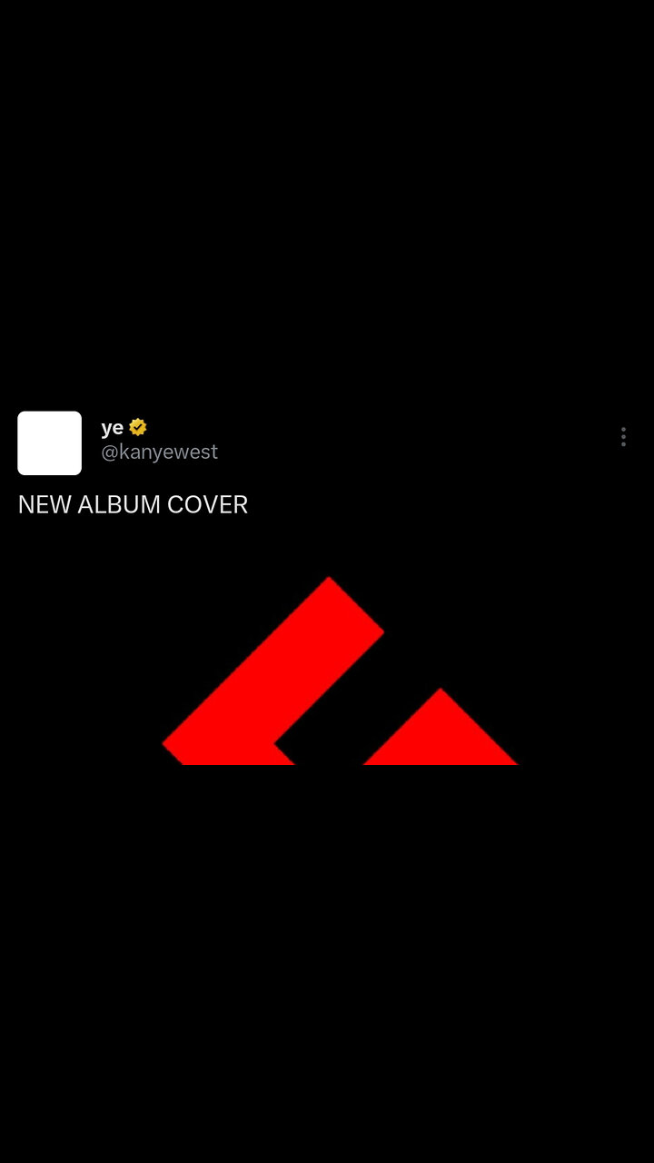 Ye (Kanye West) has revealed the cover for his new album