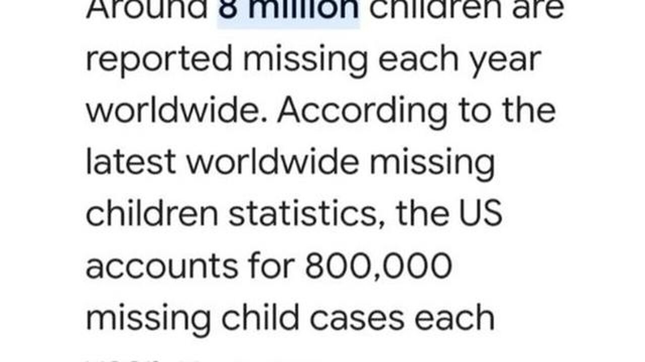 "Unveiling the Truth: Where are the Missing Children? A Deep Dive into ...