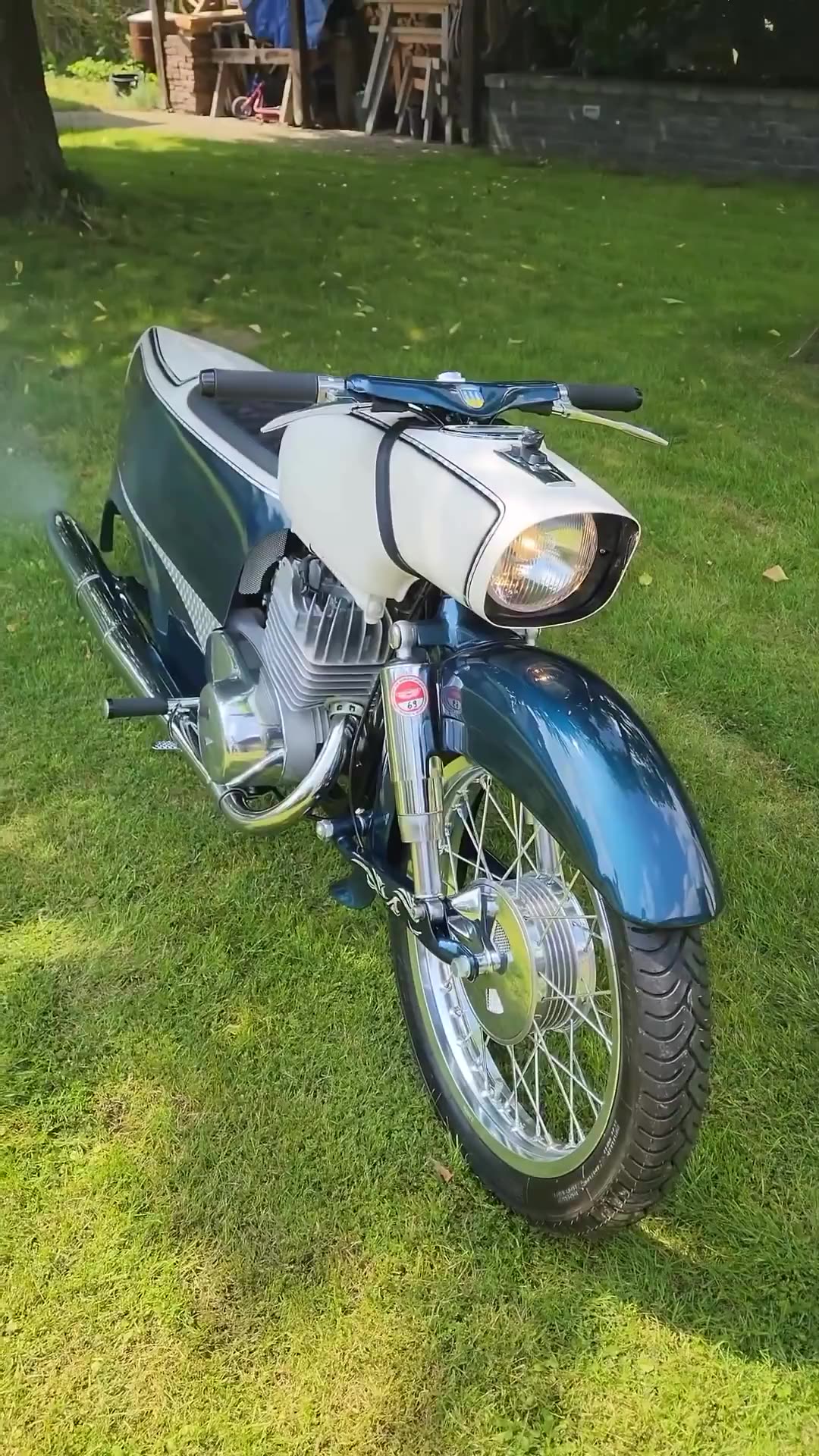 1968 MZ 'Streamliner' Motorcycle by Engineer Sebastian Brandt