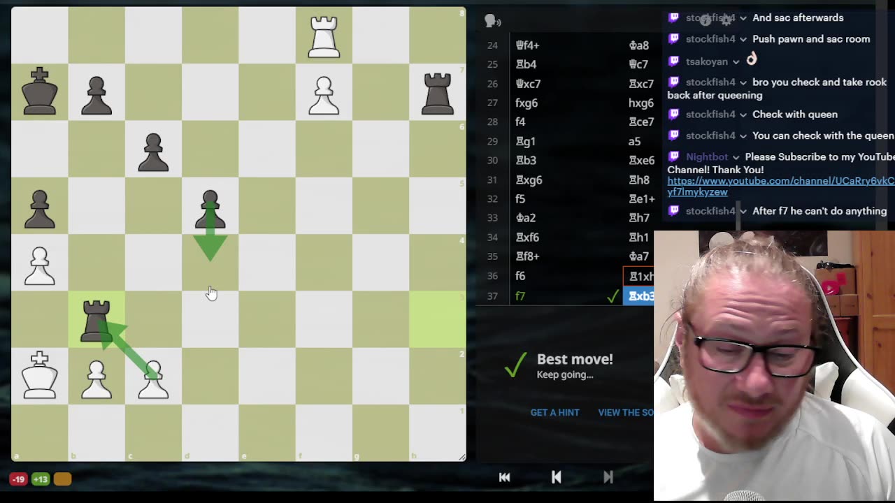 Gama Analysis, Puzzles - lichess.org