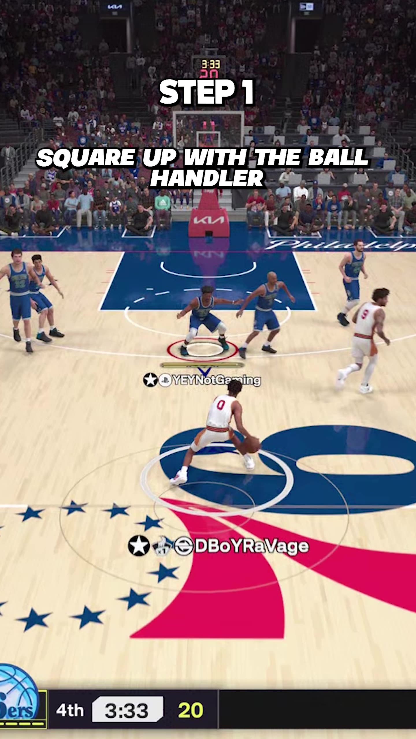 HOW TO DRAW A CHARGE #nba2k