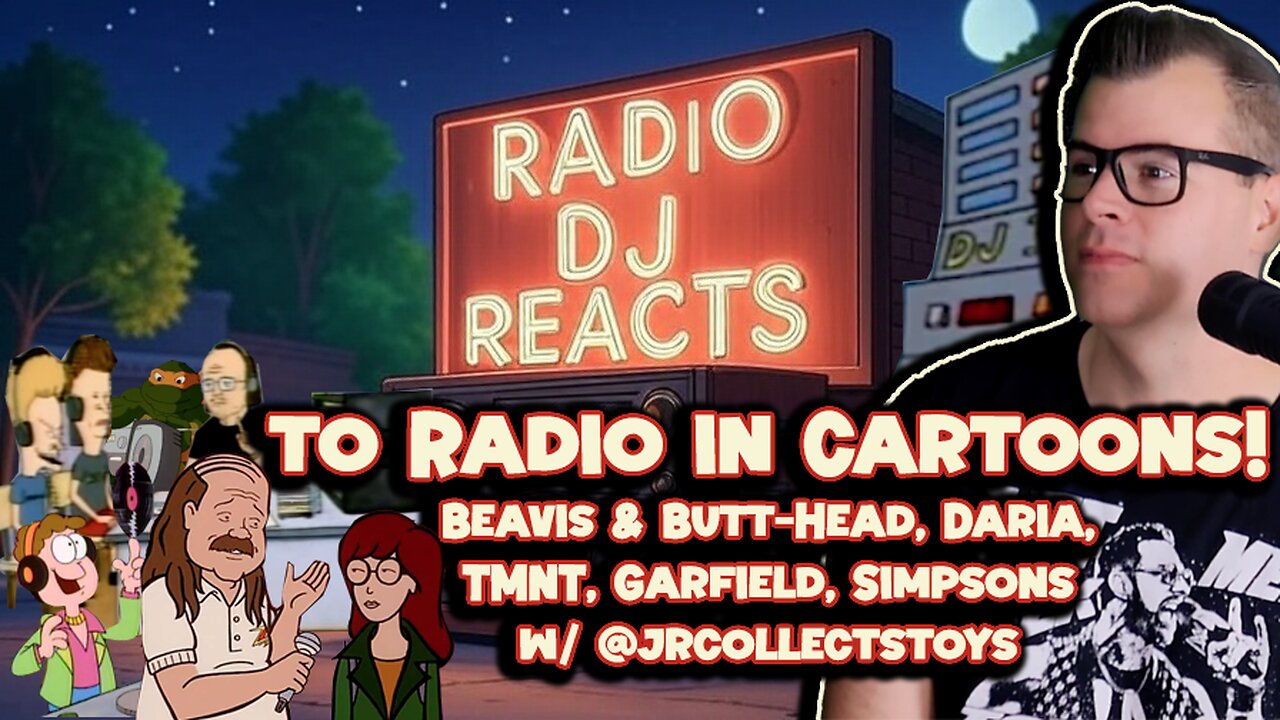 RADIO DJ REACTS to Radio in Cartoons! Beavis & Butt-Head, Daria, TMNT ...