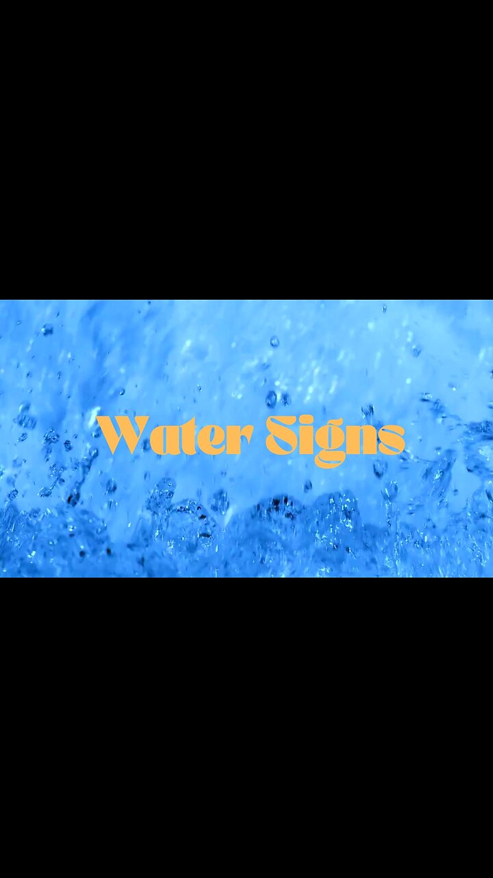 Water Signs between-leo season