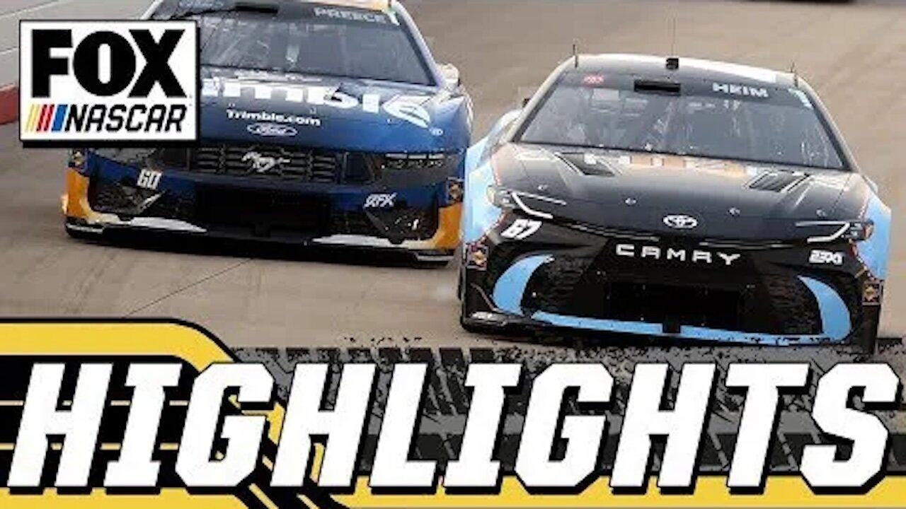 2025 NASCAR Cup Series Nashville Superspeedway HIGHLIGHTS (4K)