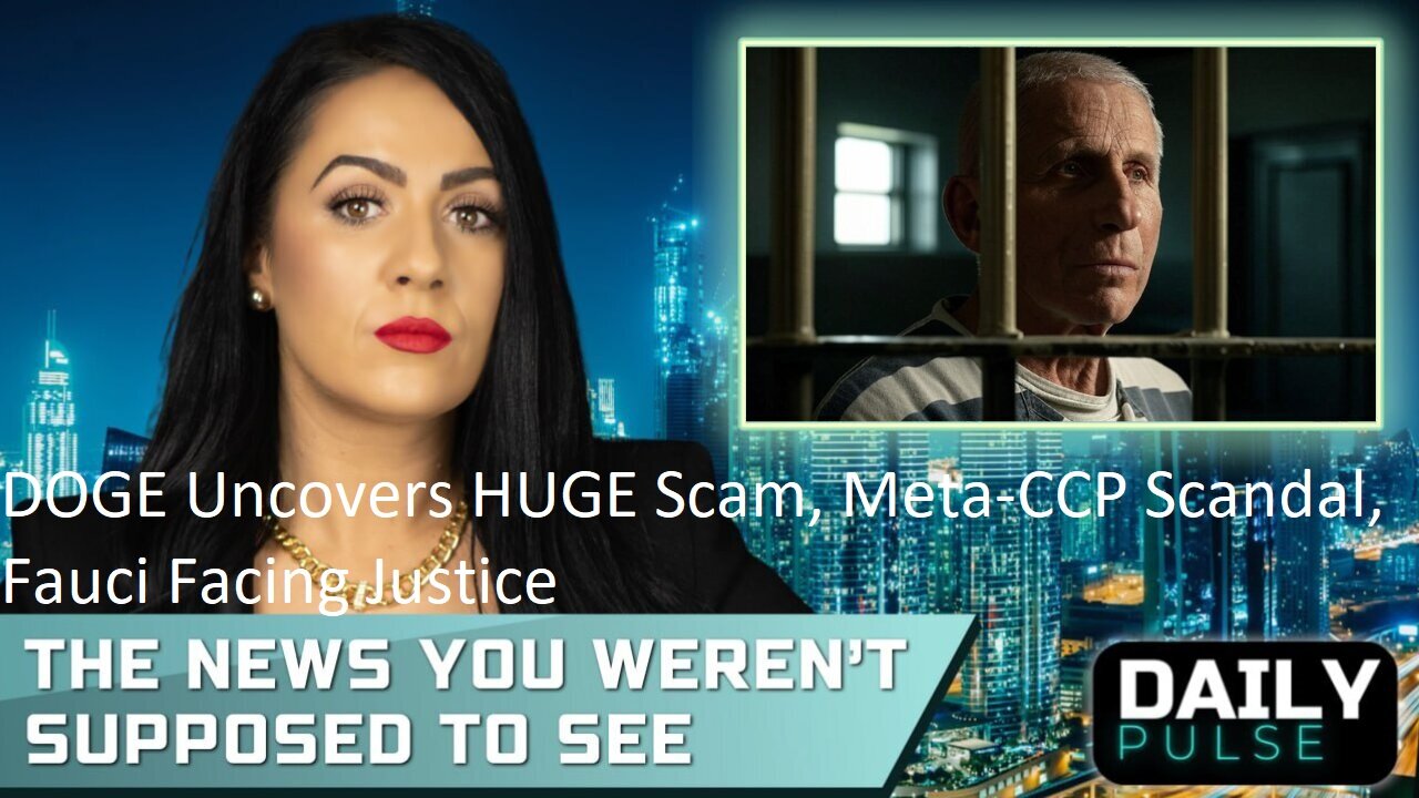 DOGE Uncovers HUGE Scam, Meta-CCP Scandal, Fauci Facing Justice