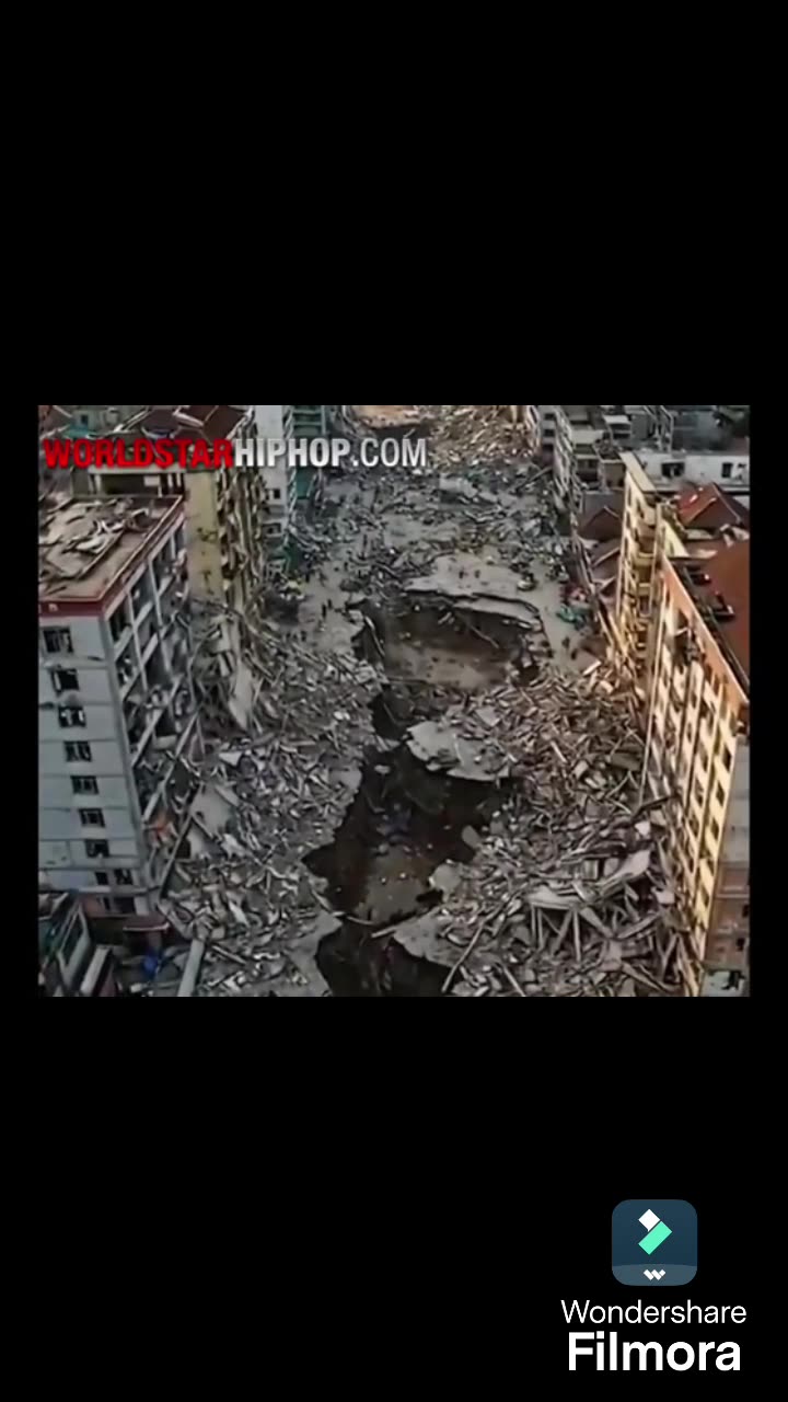 Aftermath Of The 7.7 Magnitude Earthquake In Mayanmar!