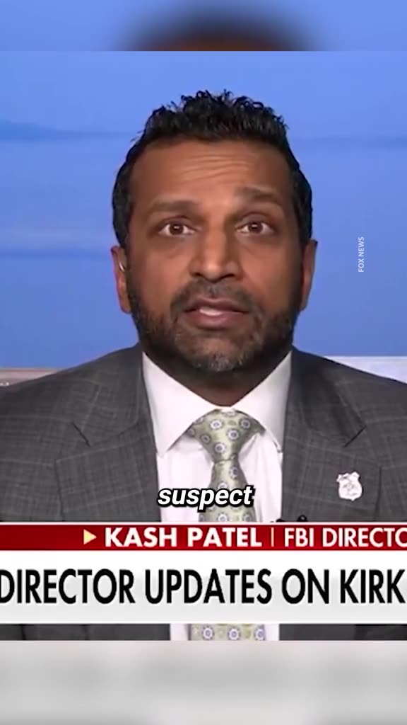 FBI Director Kash Patel has revealed Tyler Robinson wrote out a note ...